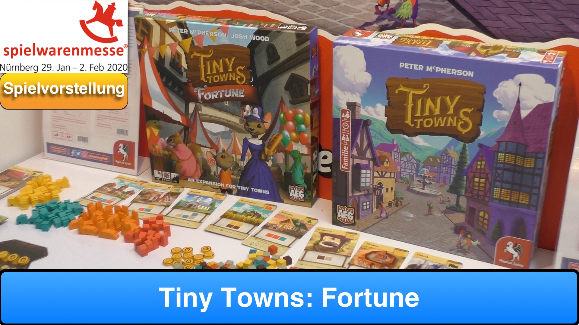 Tiny Towns: Fortune [Pegasus Spiele] – Spielvorstellung – Spieleleiter